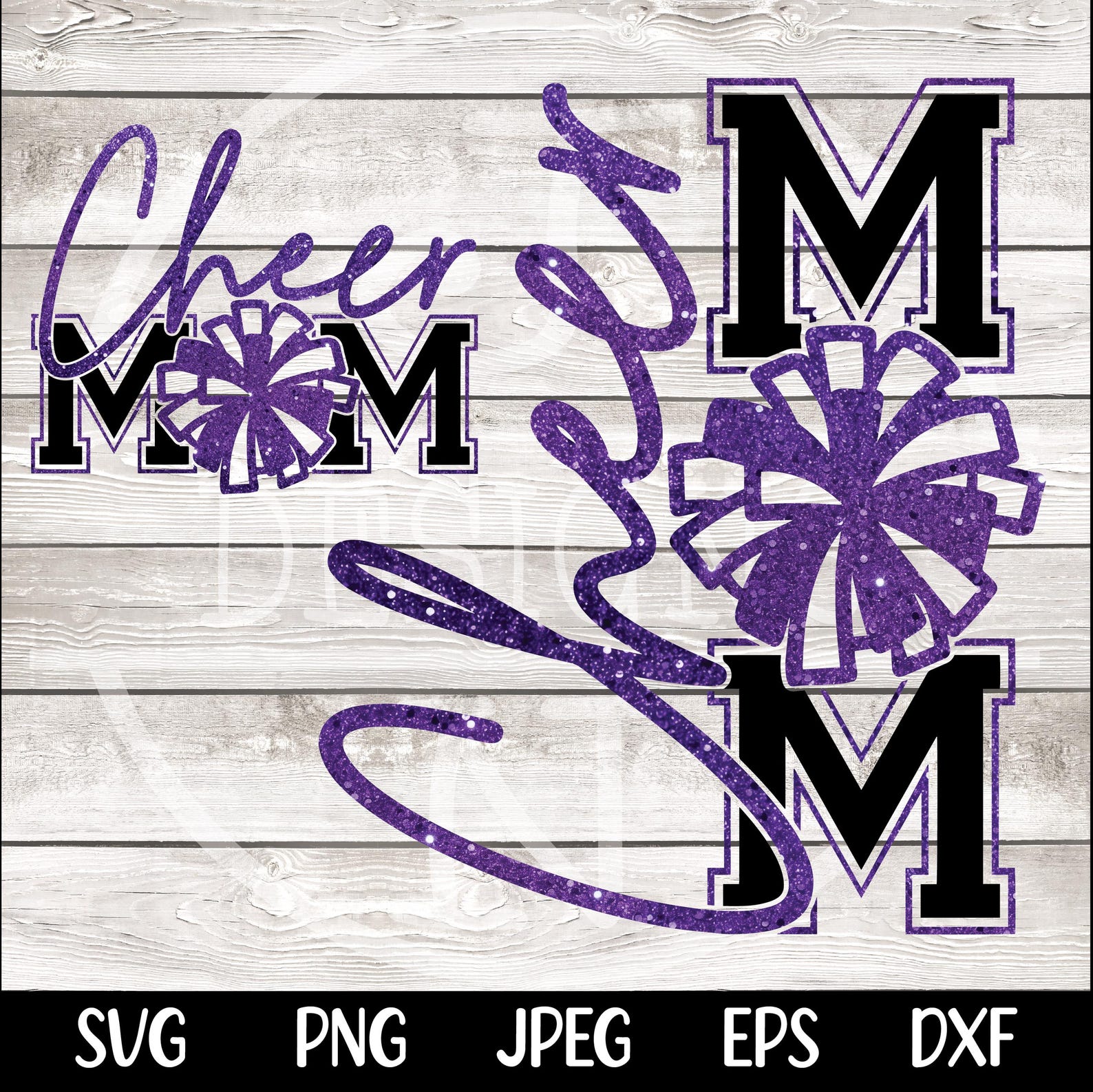 Cheer Mom SVG Cheer Mom PNG Game Day Cheerleader Cheer Competition ...