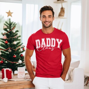 Daddy Claus SVG PNG Chirstmas Svg, Christmas Shirt Svg, Christmas Daddy ...