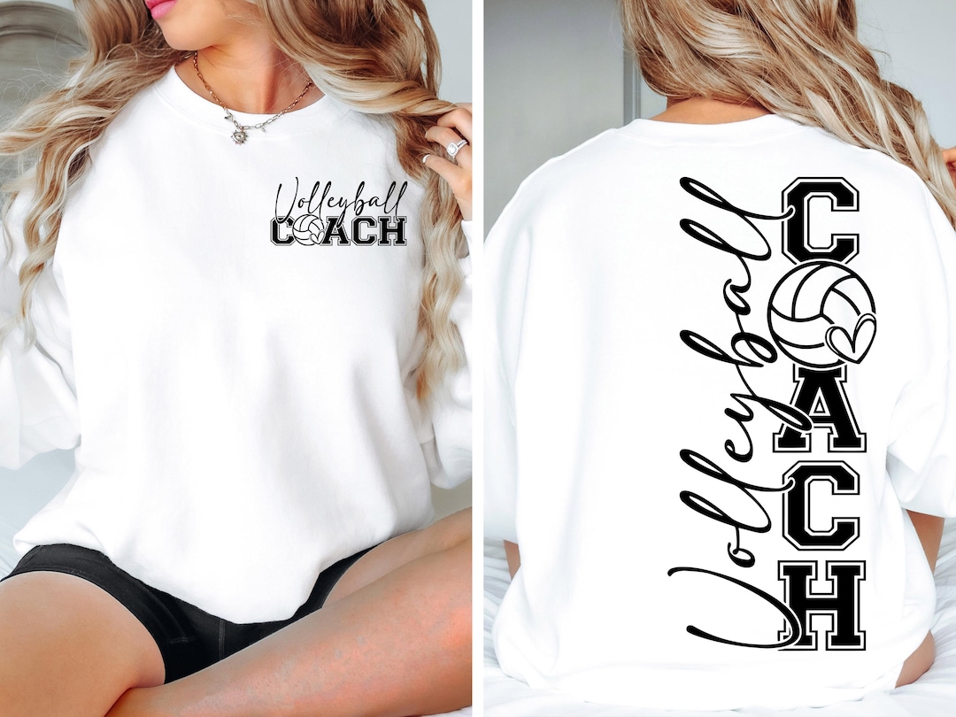 Volleyball Coach SVG Volleyball Coach PNG, Volleyball Shirt Svg Png ...