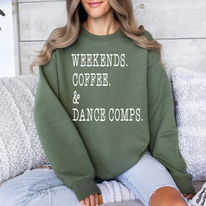 Weekends Coffee and Dance Comps Dance Competition Shirt Design PNG SVG ...