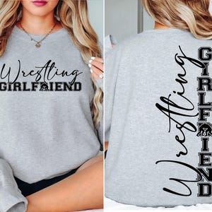 Wrestling Girlfriend SVG Png Wrestling Girlfriend PNG Svg Wrestling ...