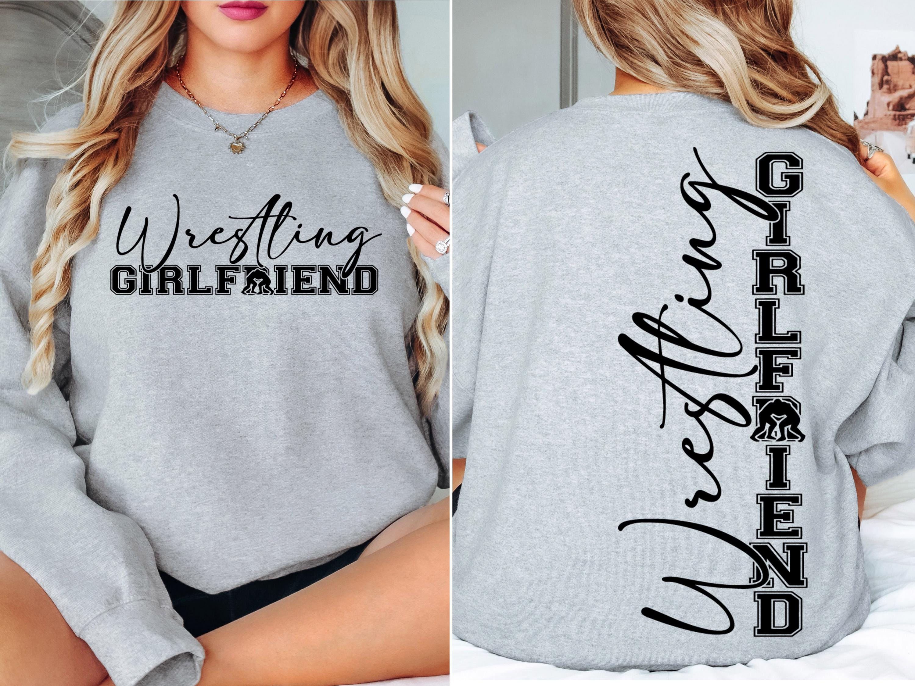 Wrestling Girlfriend SVG Png Wrestling Girlfriend PNG Svg Wrestling ...