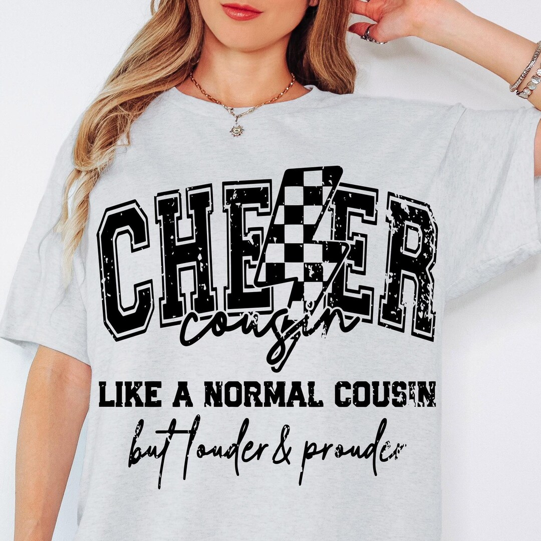 Cheer Cousin SVG PNG, Cheer Cousin Shirt Svg Cheer Cousin Era Svg Game ...