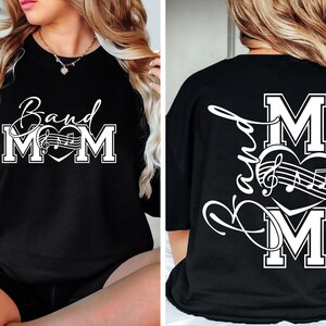 Band Mom SVG Band Mom PNG Marching Band Mom Shirt Design Drumline Mom ...