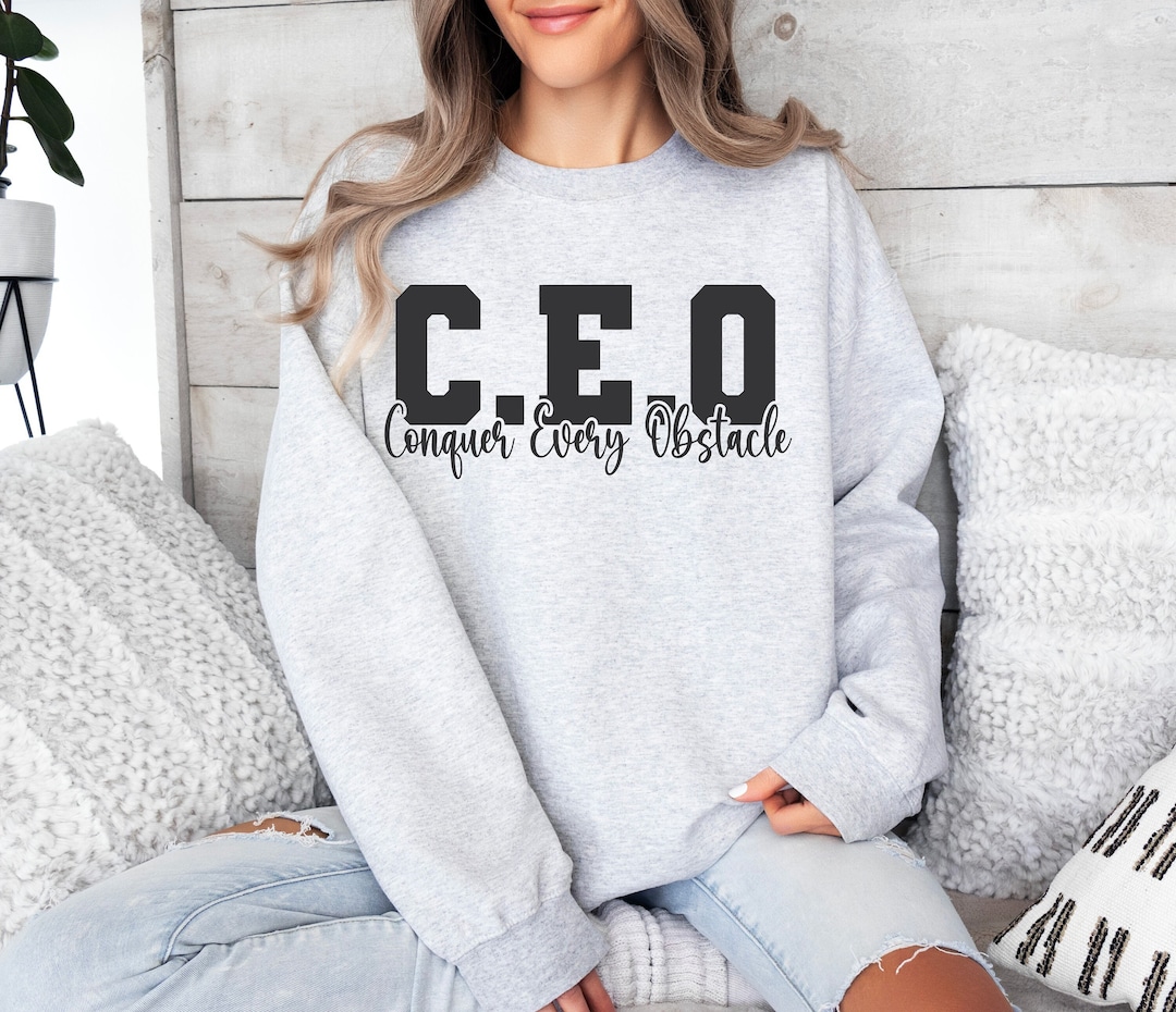 CEO Svg CEO Png Conquer Every Obstacle Entrepreneur Small Business ...