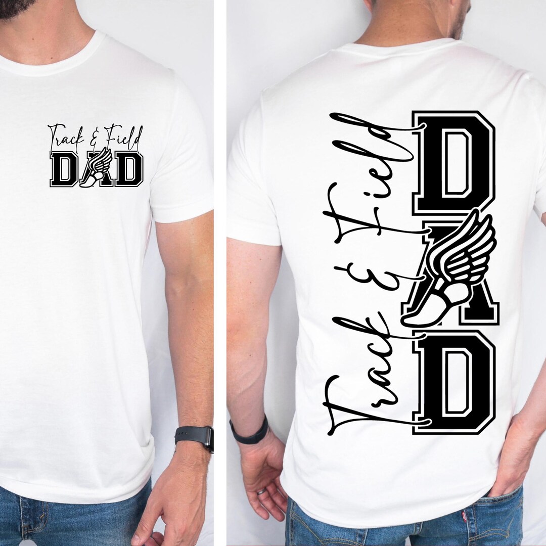 Track and Field Dad SVG PNG, Track Dad Shirt Svg, Cross Country Svg ...