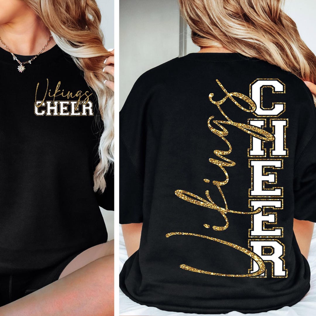 Vikings Cheer PNG Vikings Cheer SVG Game Day Cheerleader Cheer ...