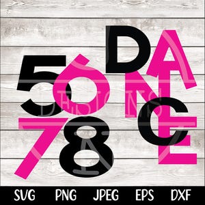 Dance Png Dance Svg Dance Mom Competition Shirt Design PNG SVG 5678 ...