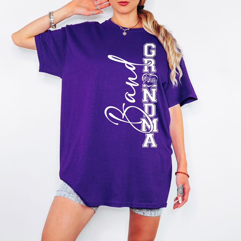 Band Grandma SVG Band Grandma PNG Marching Band Grandma Shirt Design ...