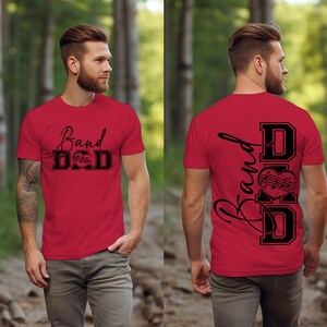 Band Dad SVG Band Dad PNG Marching Band Dad Shirt Design Drumline Dad ...