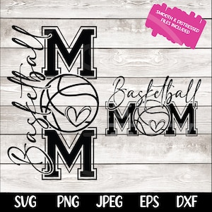 Basketball Mom SVG PNG Basketball Svg Basketball Mom Shirt Car Decal Basketball Mom Cup Decal ...