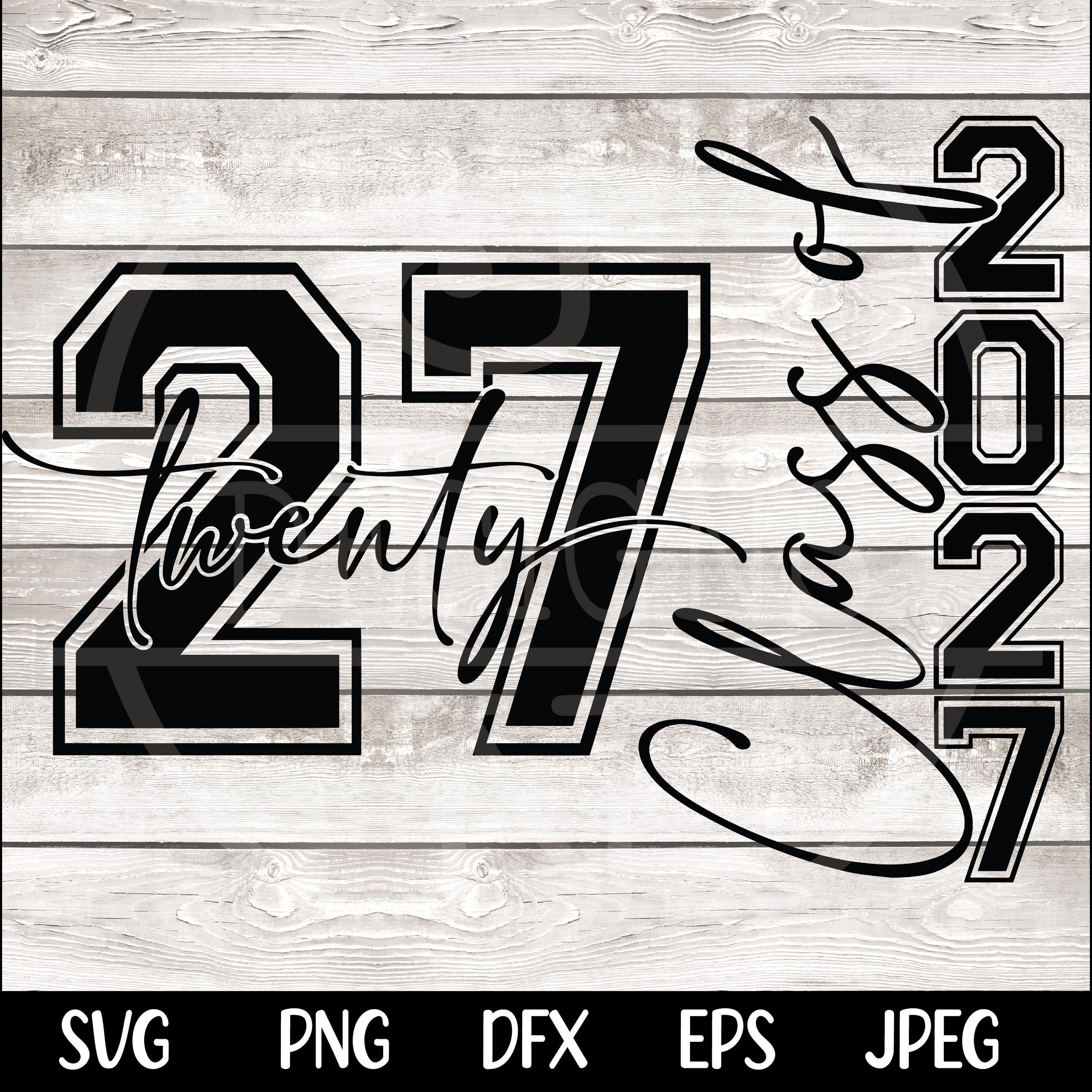 Class of 2027 SVG Class of 2027 PNG Junior Svg Junior Png Graduation ...