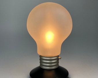Pop Art Bulb Lamp - Etsy