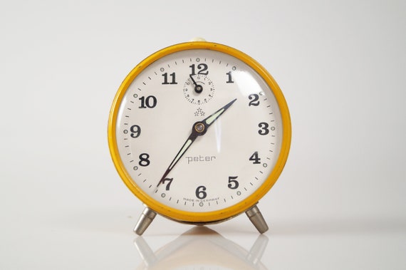 Home & Living Home Décor made in Germany Peter Alarm Clock 70's etna.com.pe