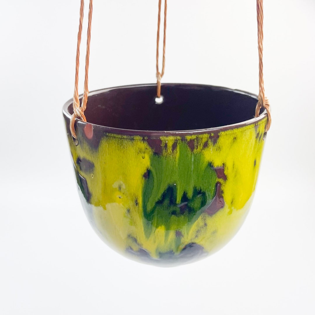 Vintage Hanging Pot Urban Jungle Plant Hanger House - Etsy
