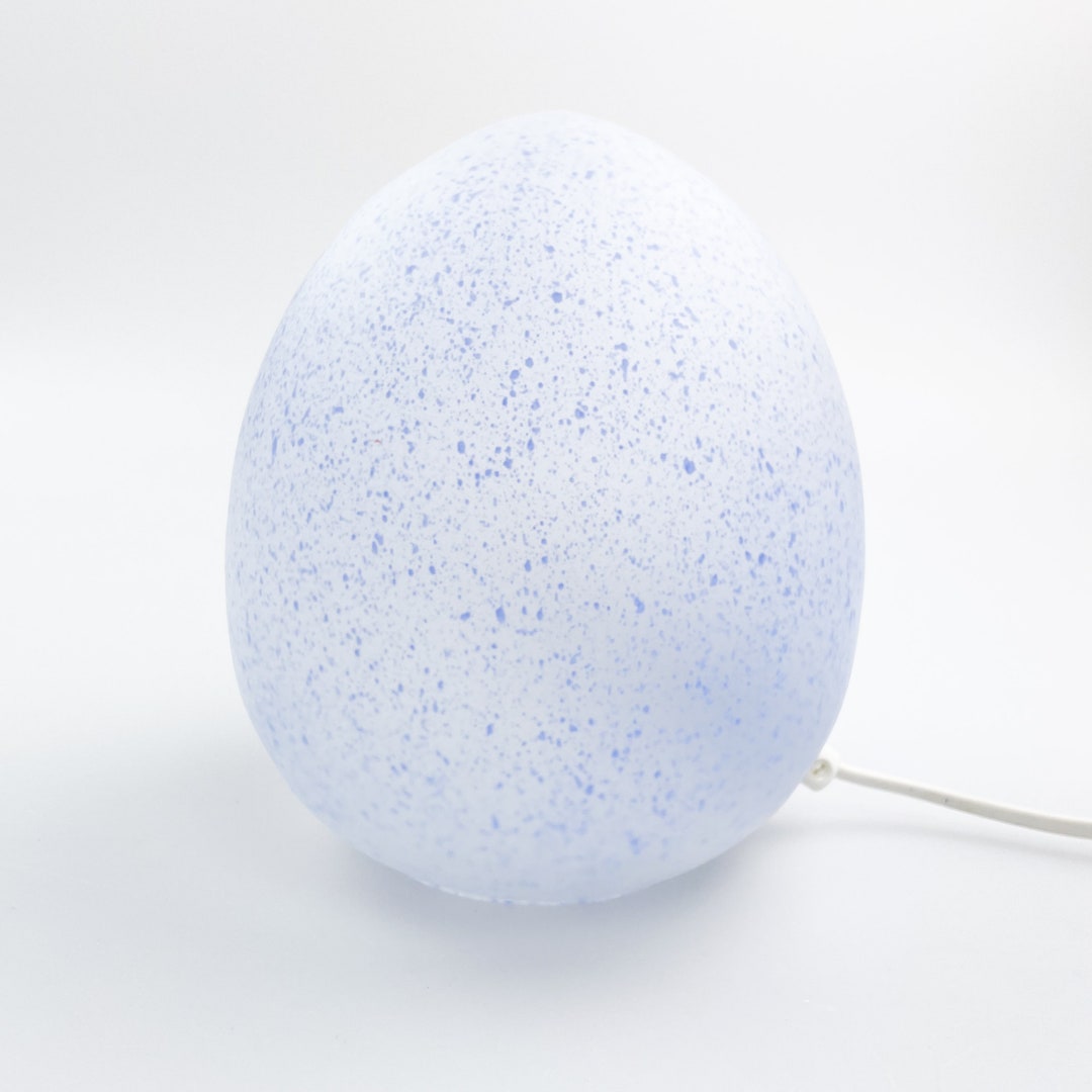 Verrerie De Vianne Egg Lamp Glass Egg France - Etsy