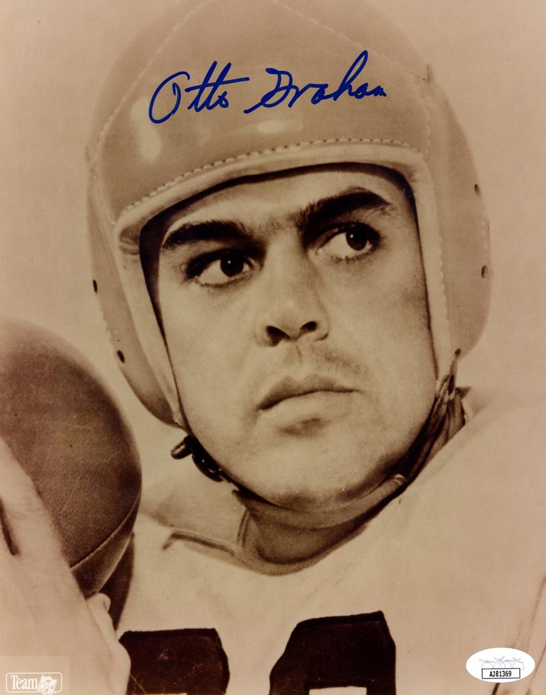 Otto Graham Autographed/signed Cleveland Browns 8x10 Photo JSA 48246 - Etsy