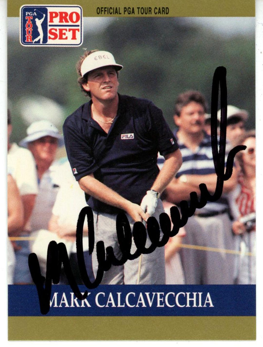 Mark Calcavecchia Signed 1990 Pro Set #31 Trading Card Beckett 44841 - Etsy