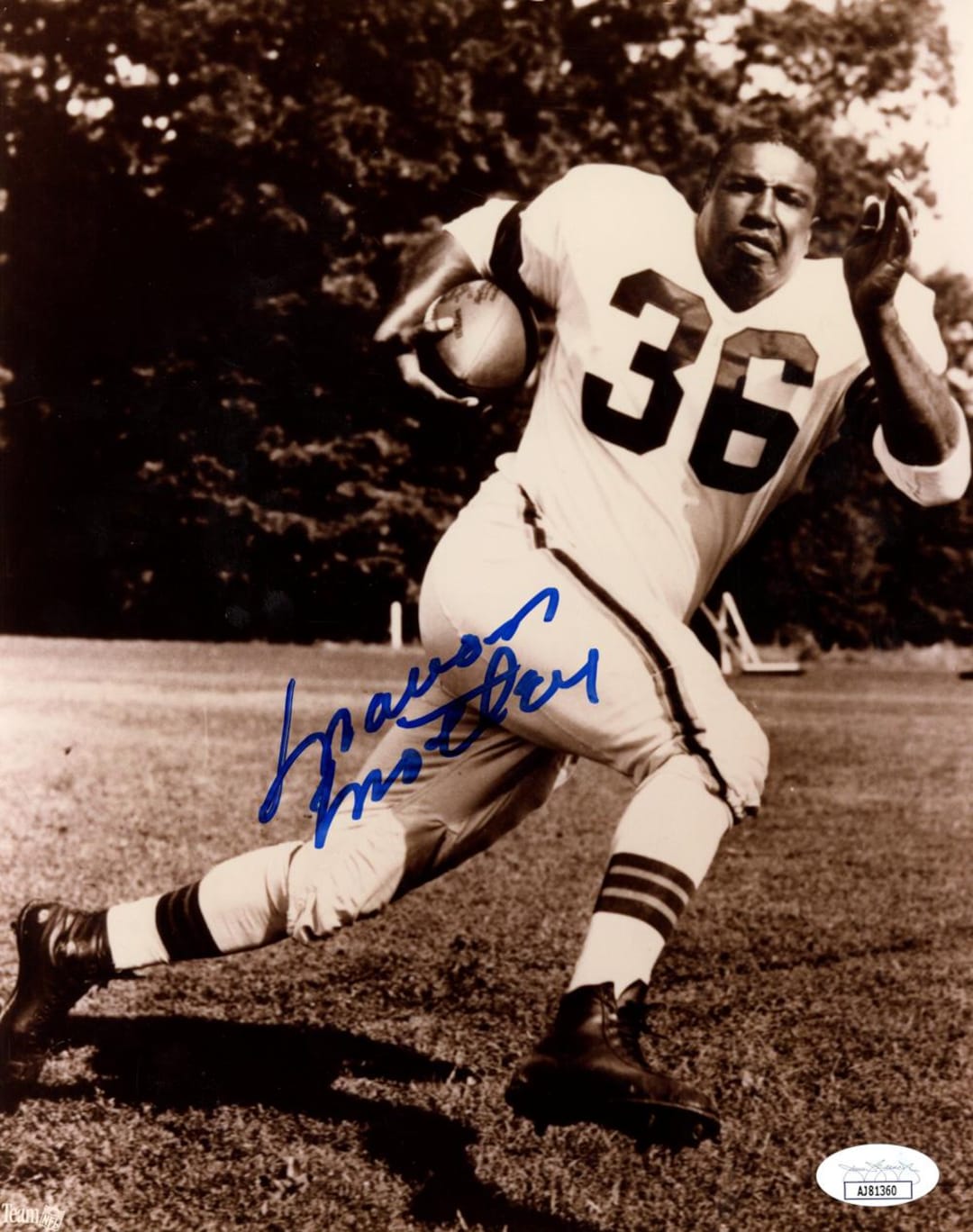 Marion Motley Autographed/signed Cleveland Browns 8x10 Photo JSA 48251 ...