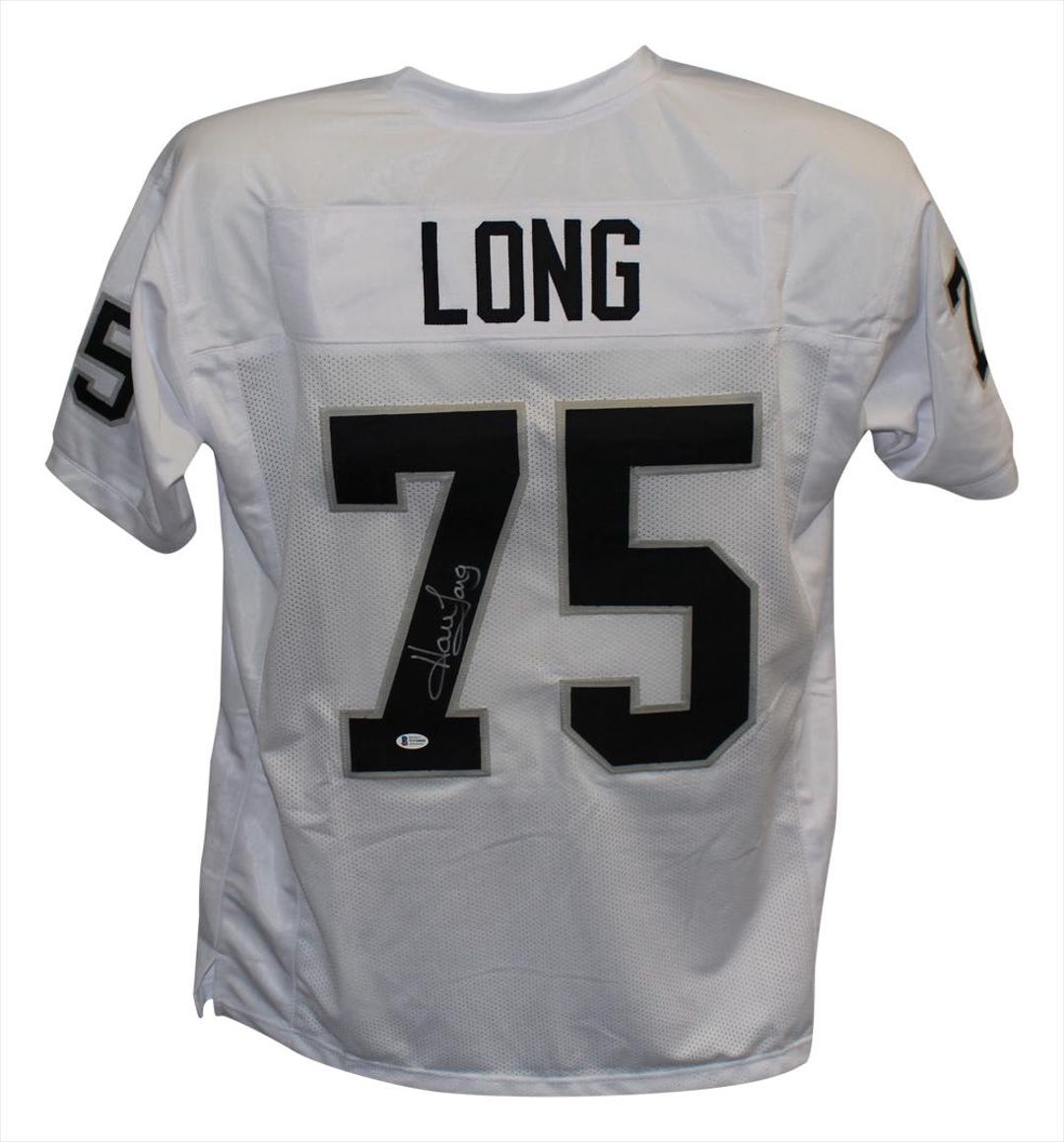 Howie Long Autographed/signed Pro Style White XL Jersey BAS - Etsy