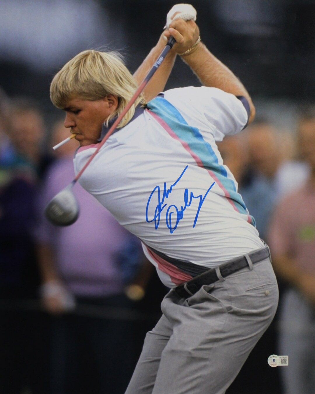 John Daly Autographed/signed 16x20photo Golf Beckett 35788 - Etsy