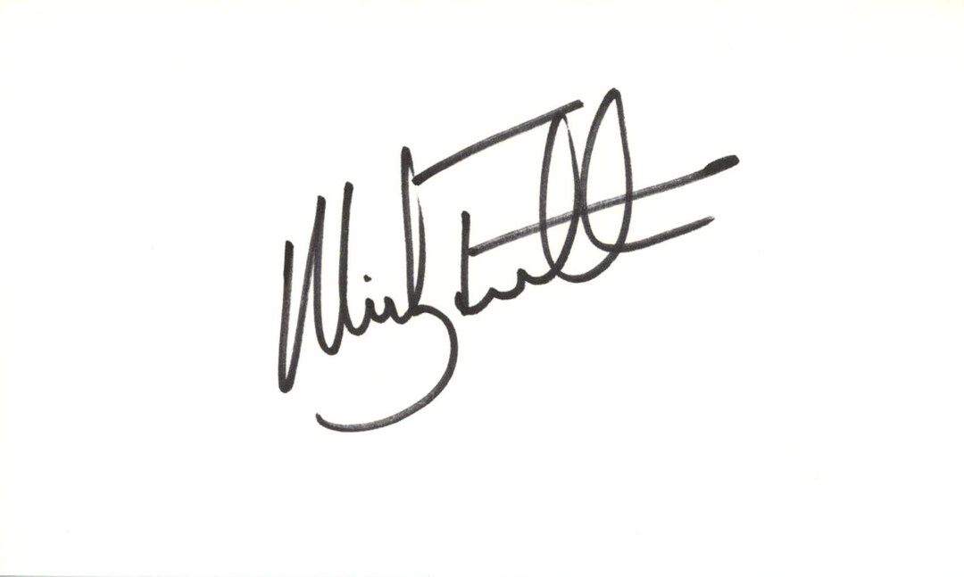 Mickey Tettleton Autographed Detroit Tigers Index Card Beckett 45353 - Etsy