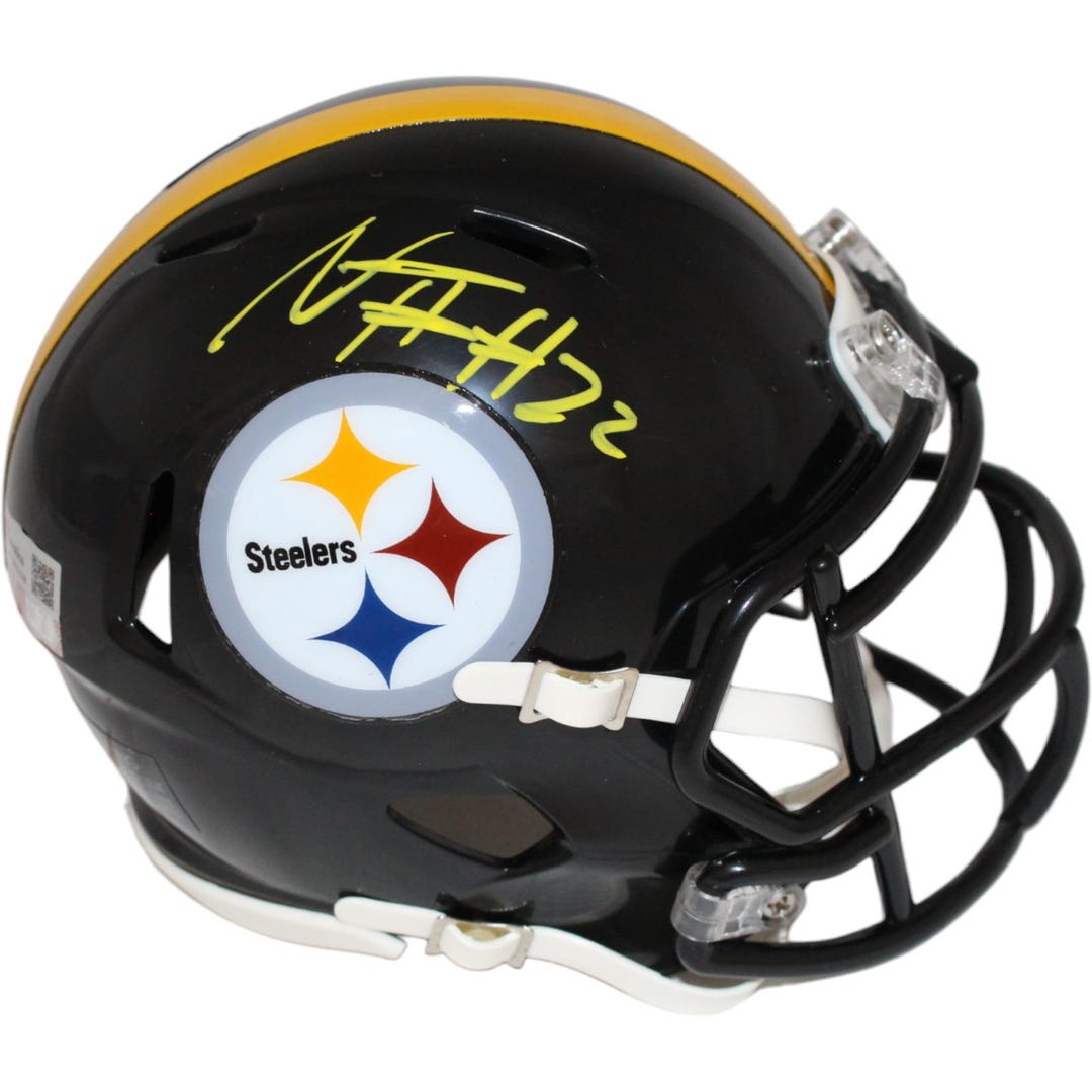 Najee Harris Autographed/signed Pittsburgh Steelers Mini Helmet FAN - Etsy