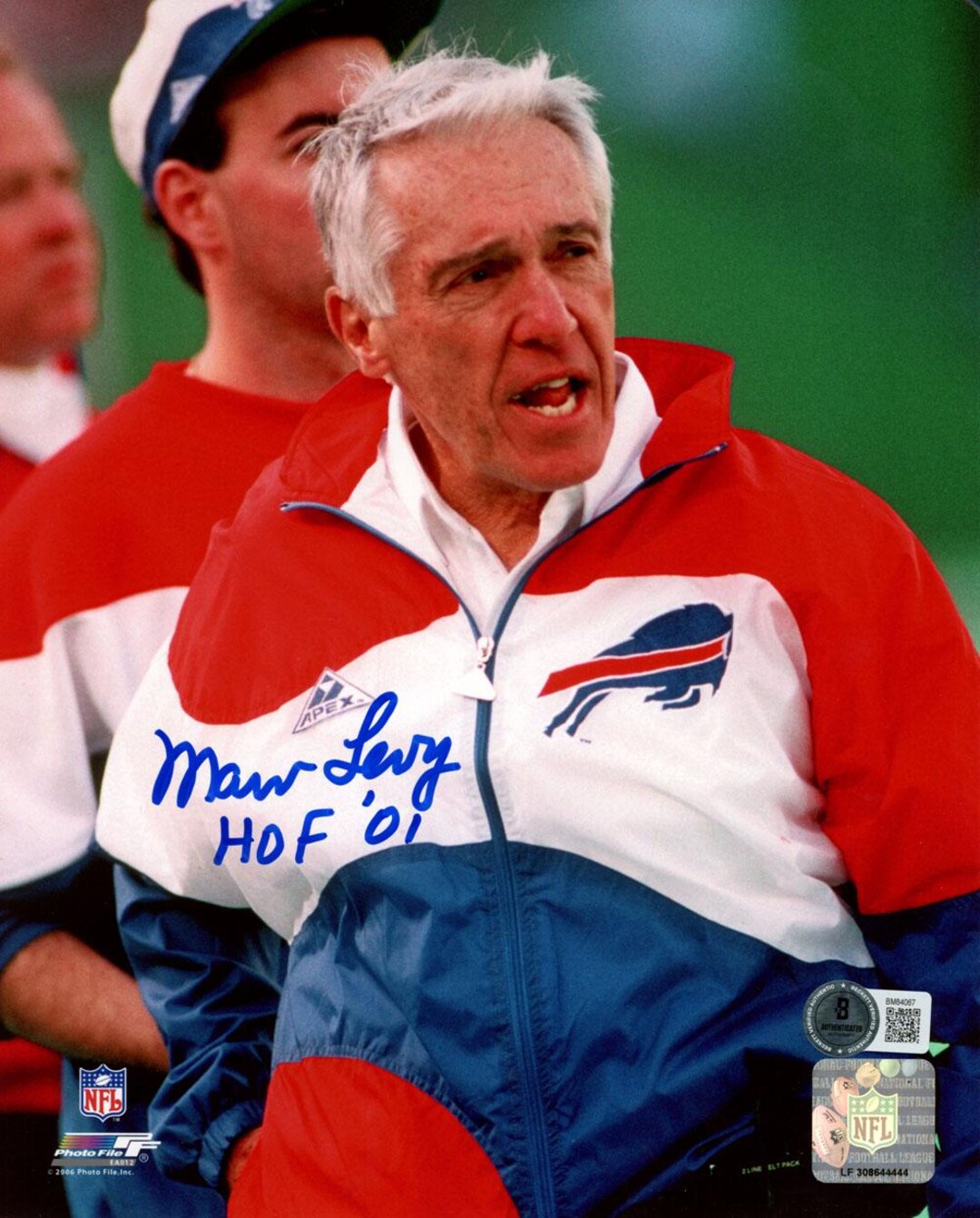 Marv Levy Autographed Buffalo Bills 8x10 Photo HOF Beckett 45683 - Etsy