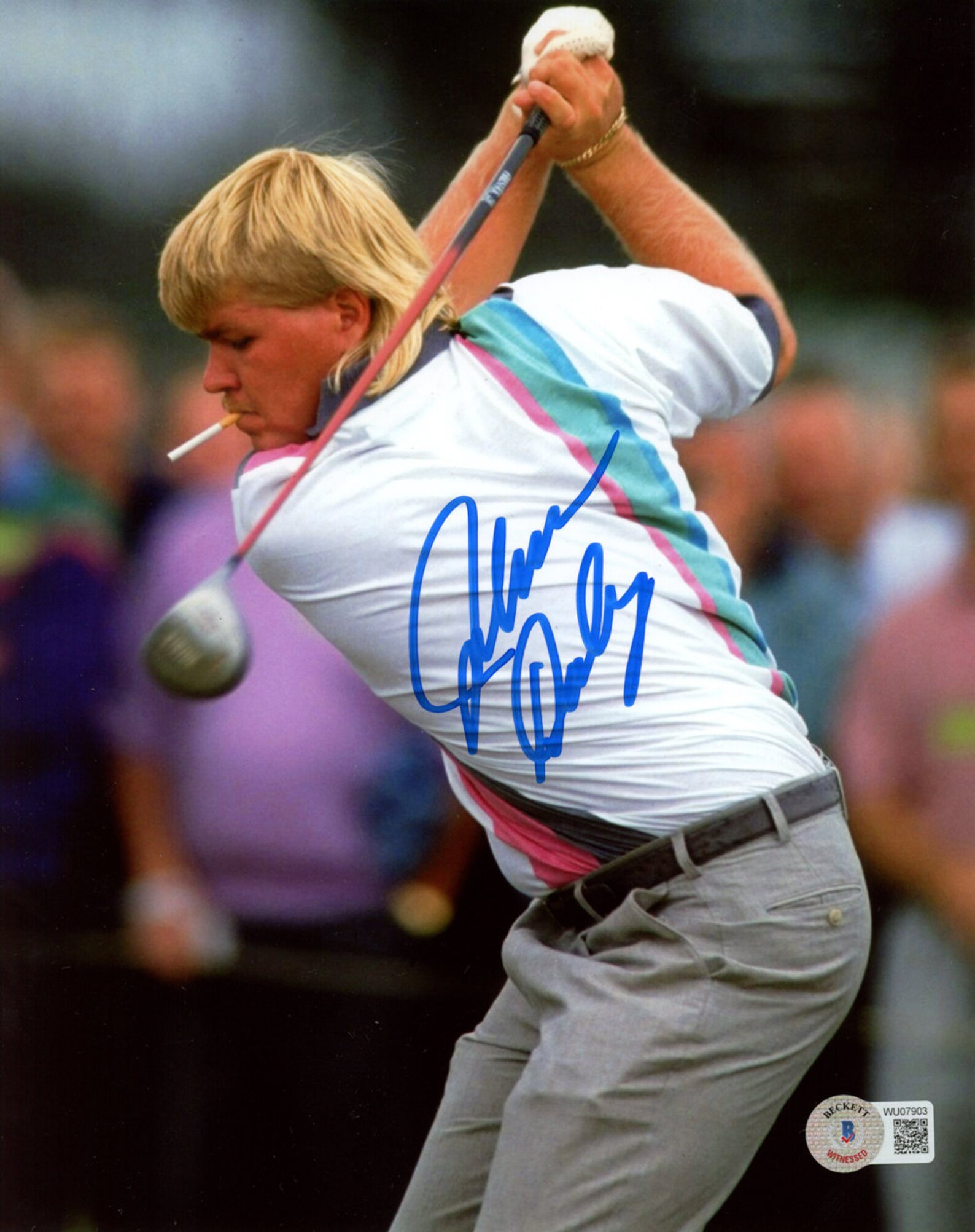 John Daly Autographed/signed 8x10 Photo Golf Beckett 35787 - Etsy