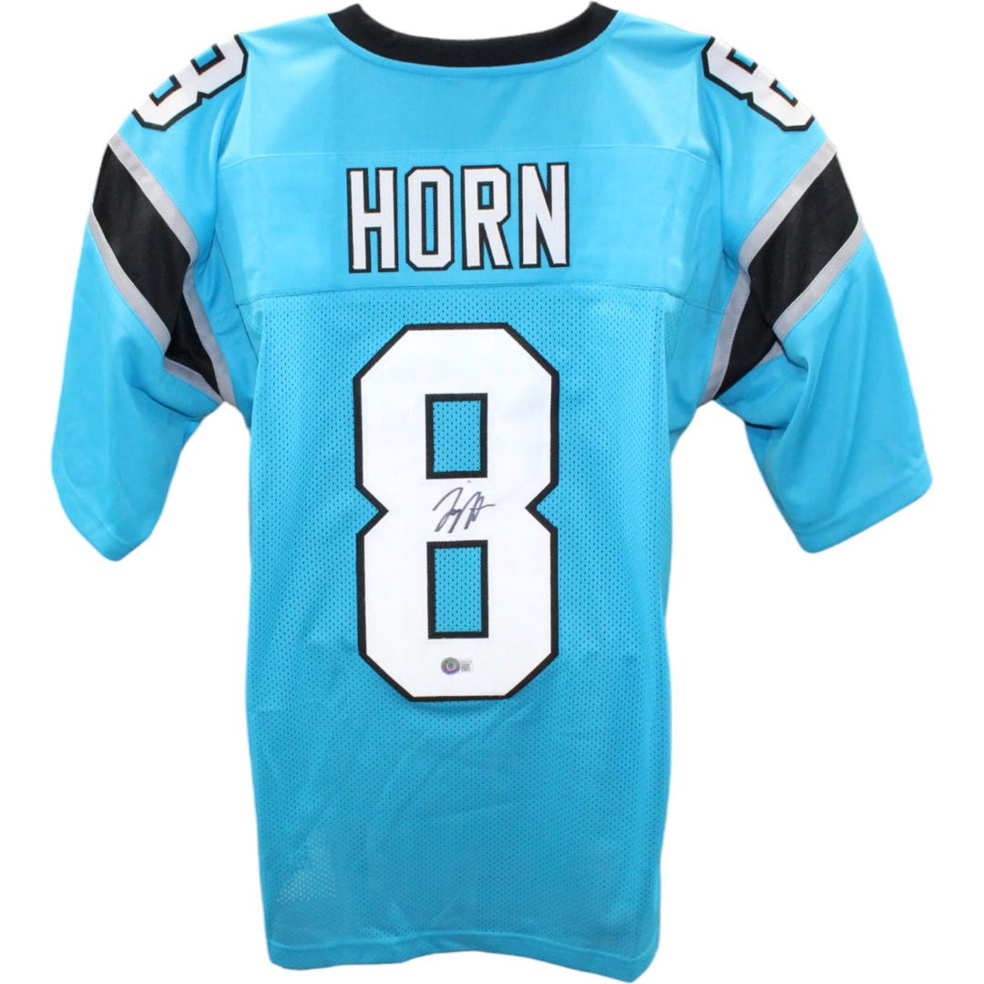 Jace Horn Autographed/signed Blue Pro Style Jersey Beckett 45994 - Etsy