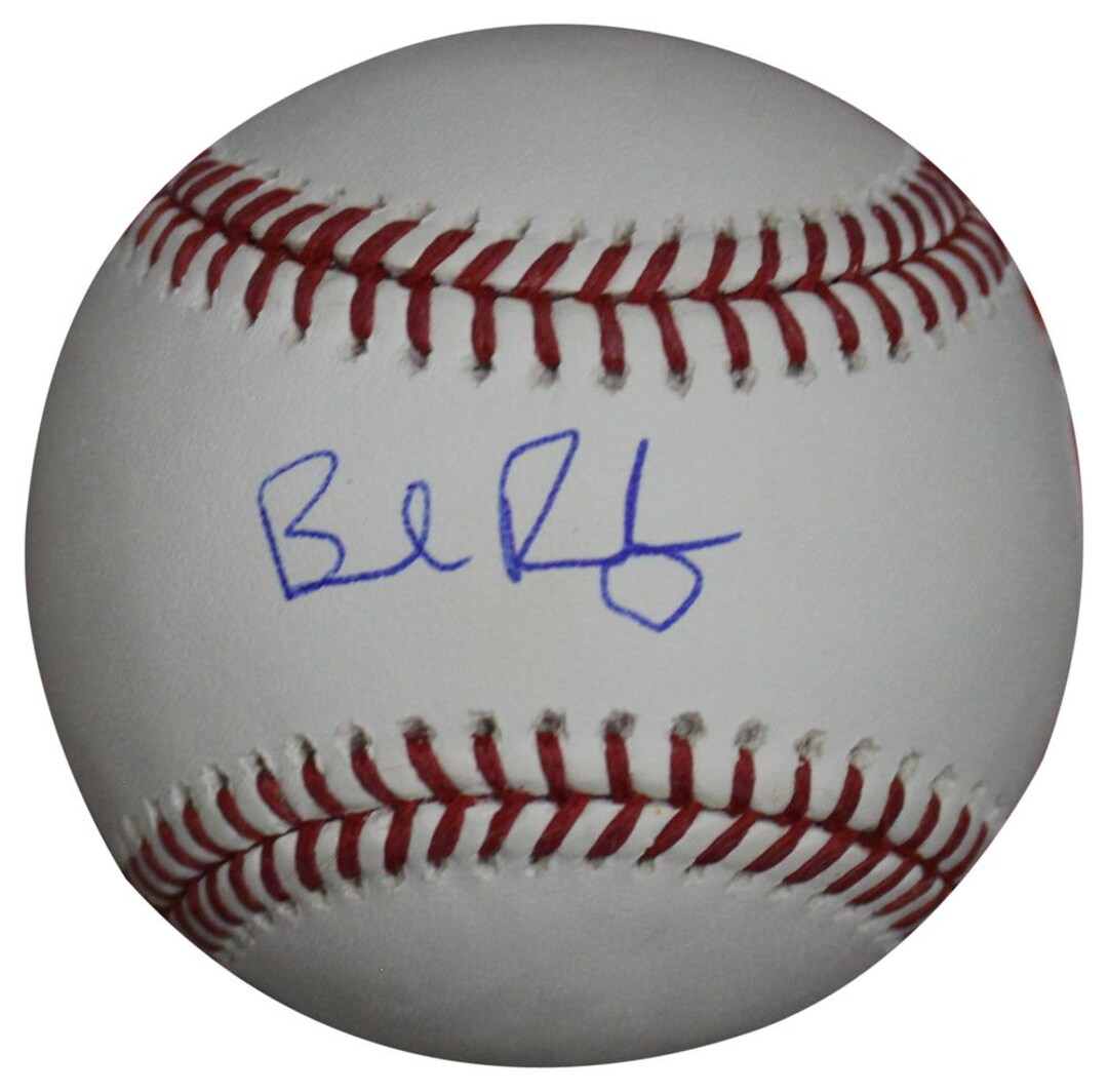 Brendan Rodgers Autographed/signed Colorado Rockies OML Baseball BAS - Etsy