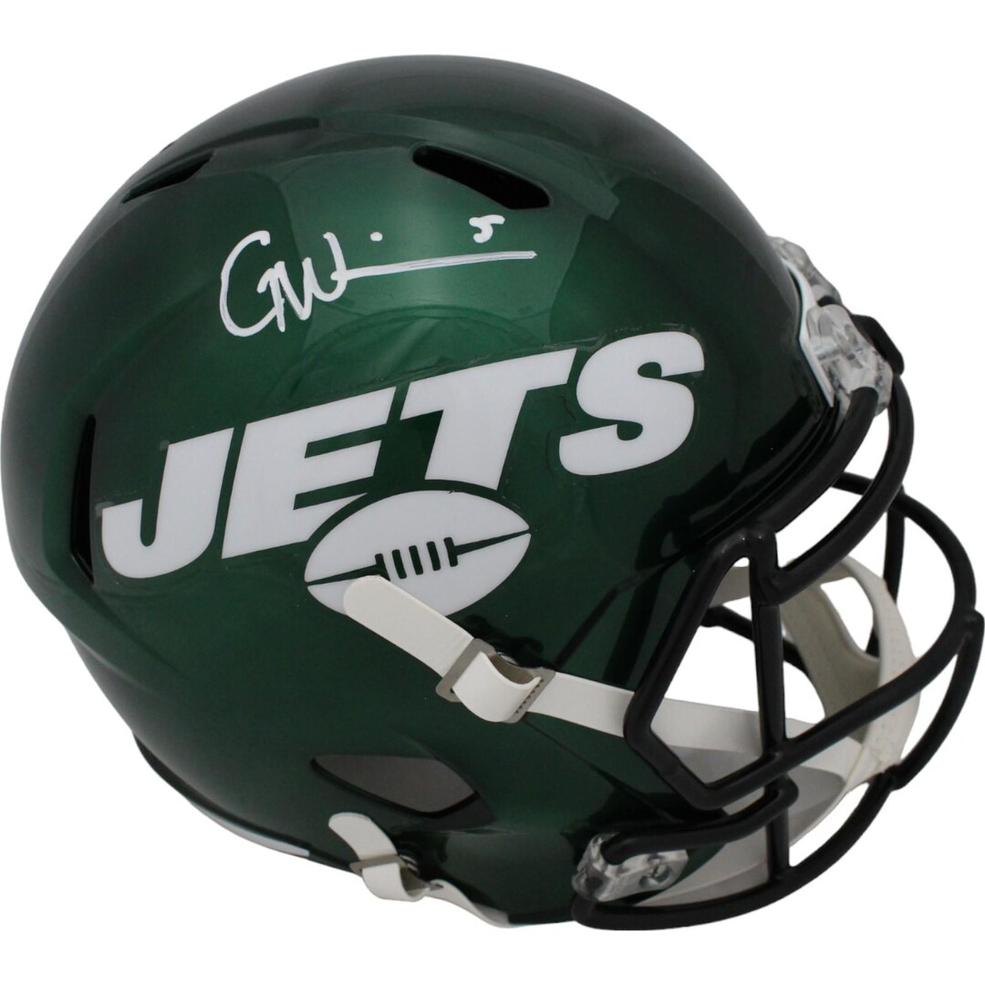Garrett Wilson Autographed/signed New York Jets F/S Helmet FAN 45779 - Etsy