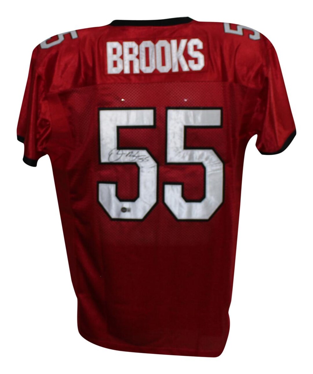 Derrick Brooks Autographed/signed Pro Style Red XL Jersey BAS - Etsy
