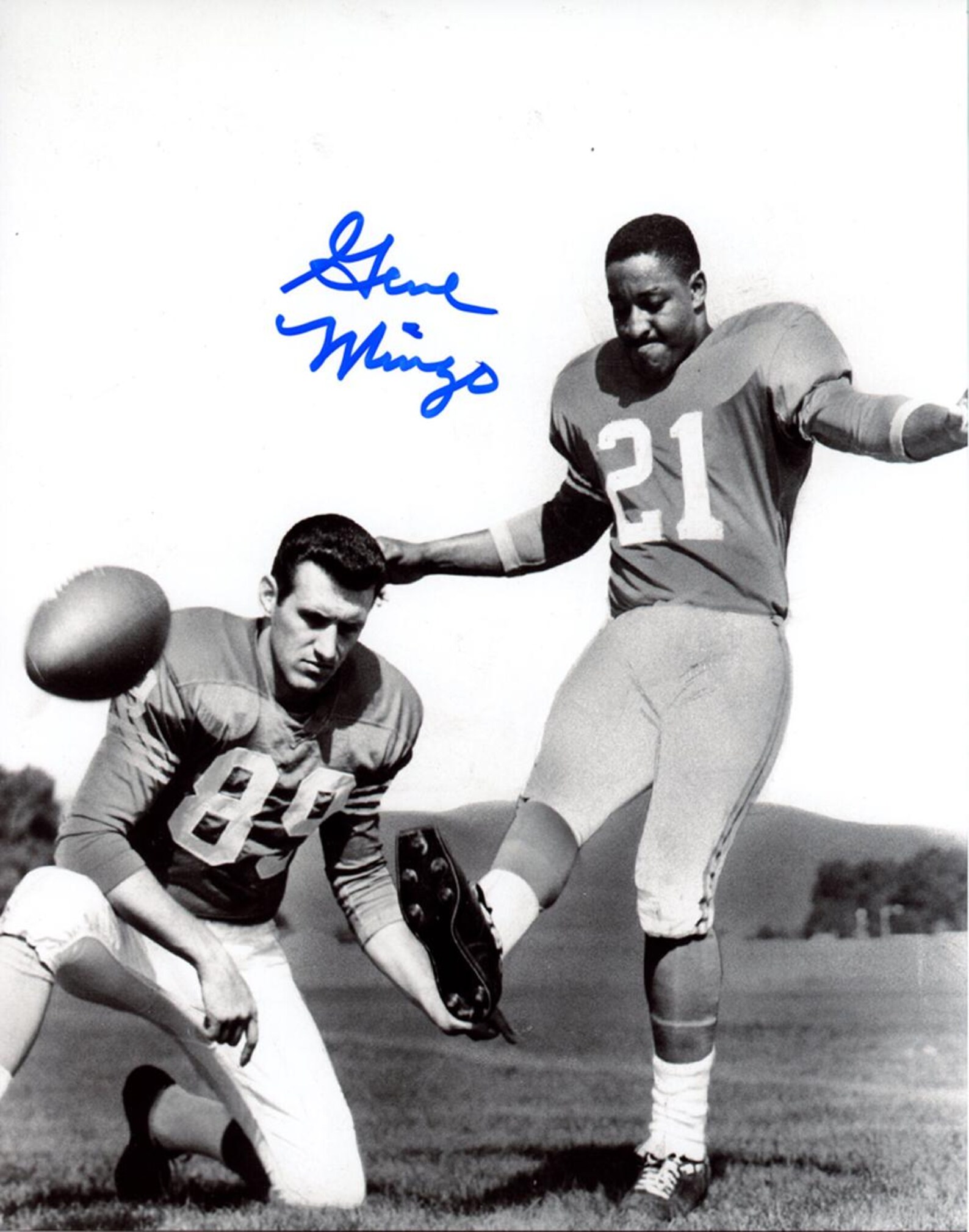 Gene Mingo Autographed/signed Denver Broncos 8x10 Photo - Etsy