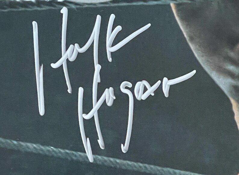 Hulk Hogan Autographed/signed 16x20 Photo Beckett - Etsy