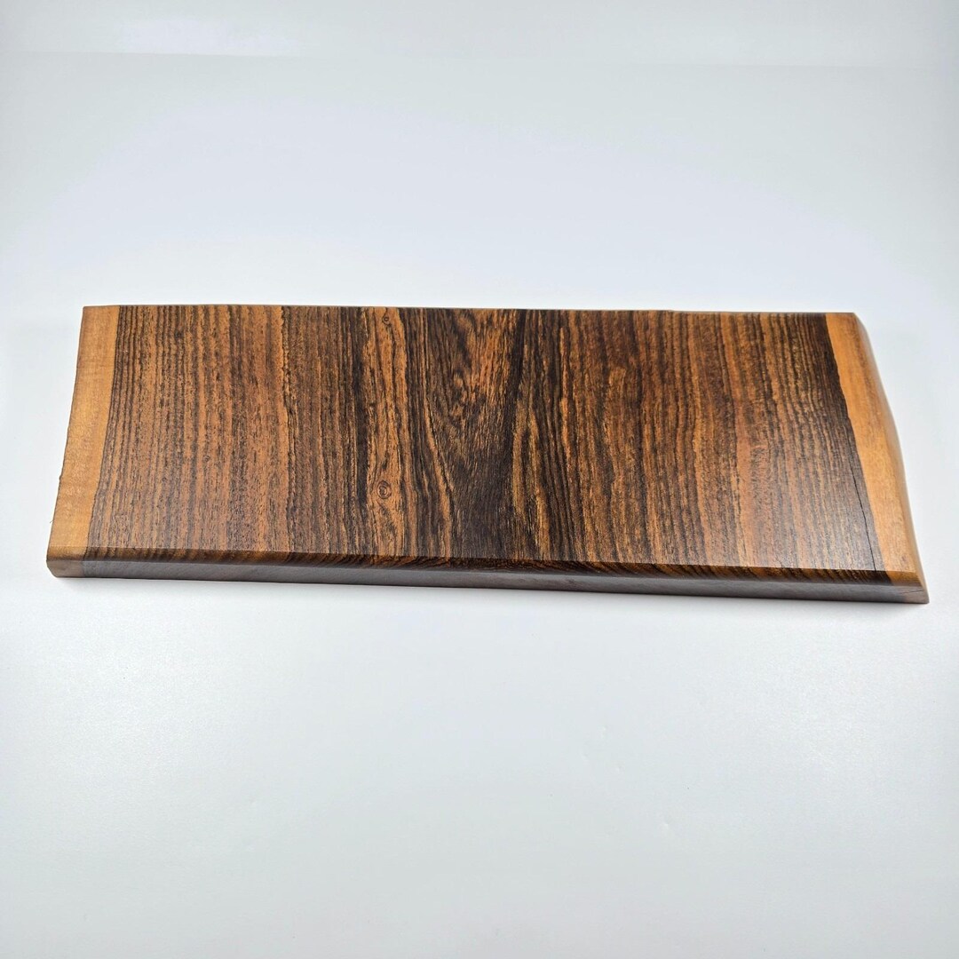 Beautiful Bocote Lumber Exotic Hard Wood Board Project Piece 15" X 5" X ...
