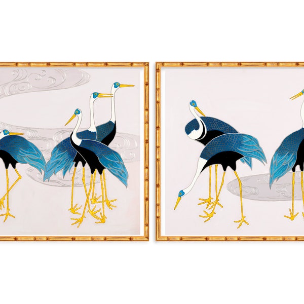 Blue Crane Art - Etsy