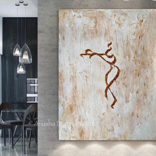 Buy Abstract Lord Shiva Painting Indian Painting Modern Home Decor ...