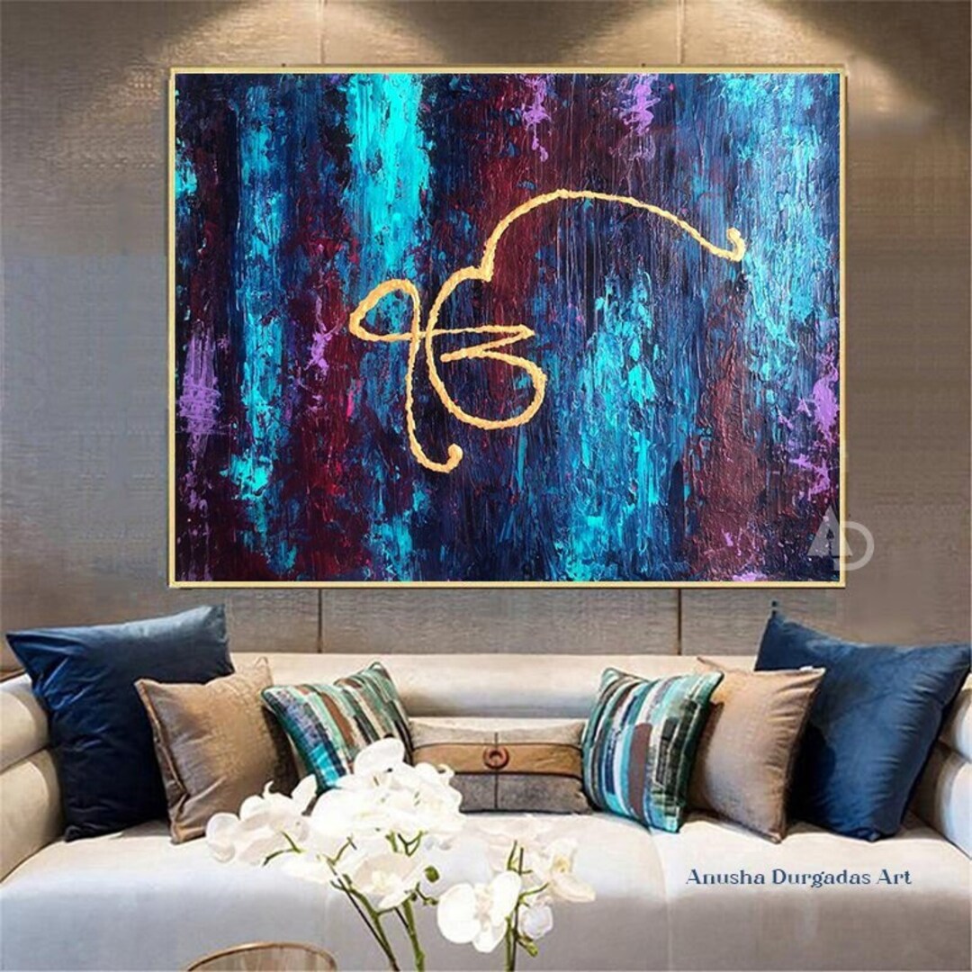 Ek Onkar Art | Sikh Modern Art | Sikhism Painting | Punjab Art ...