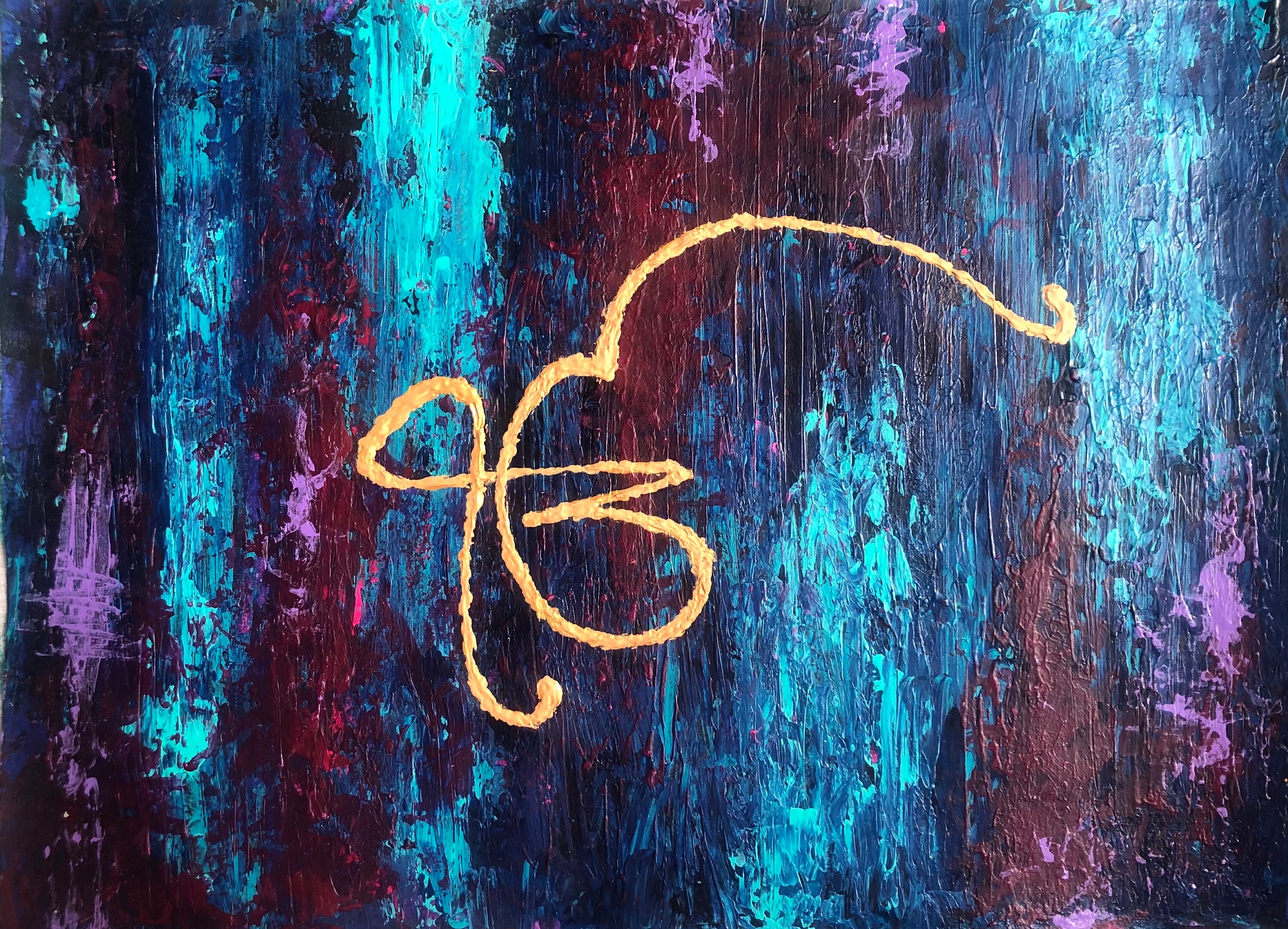 Ek Onkar Art Sikh Modern Art Sikhism Painting Punjab Art Gurudwara Art ...