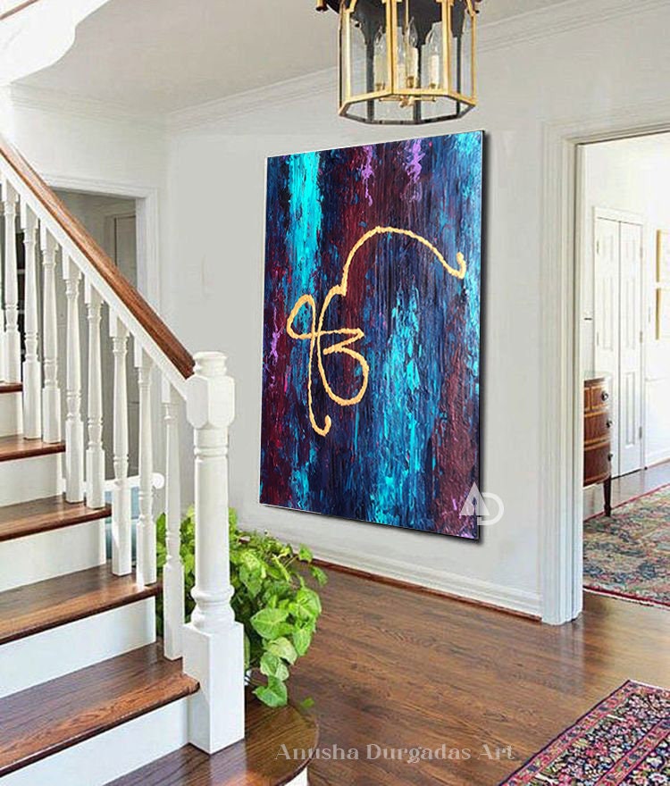 Ek Onkar Art Sikh Modern Art Sikhism Painting Punjab Art Gurudwara Art ...