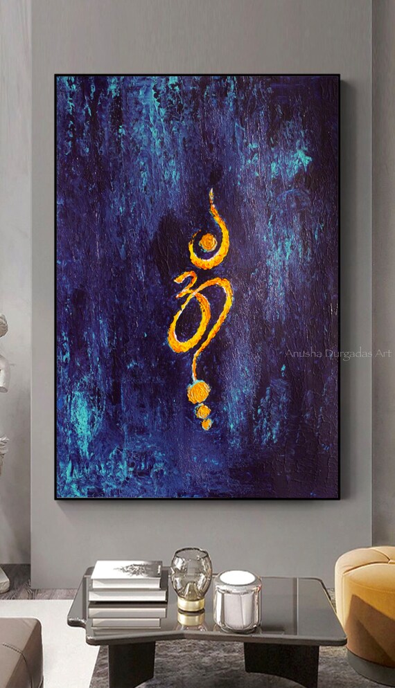 Abstract Om Paintings