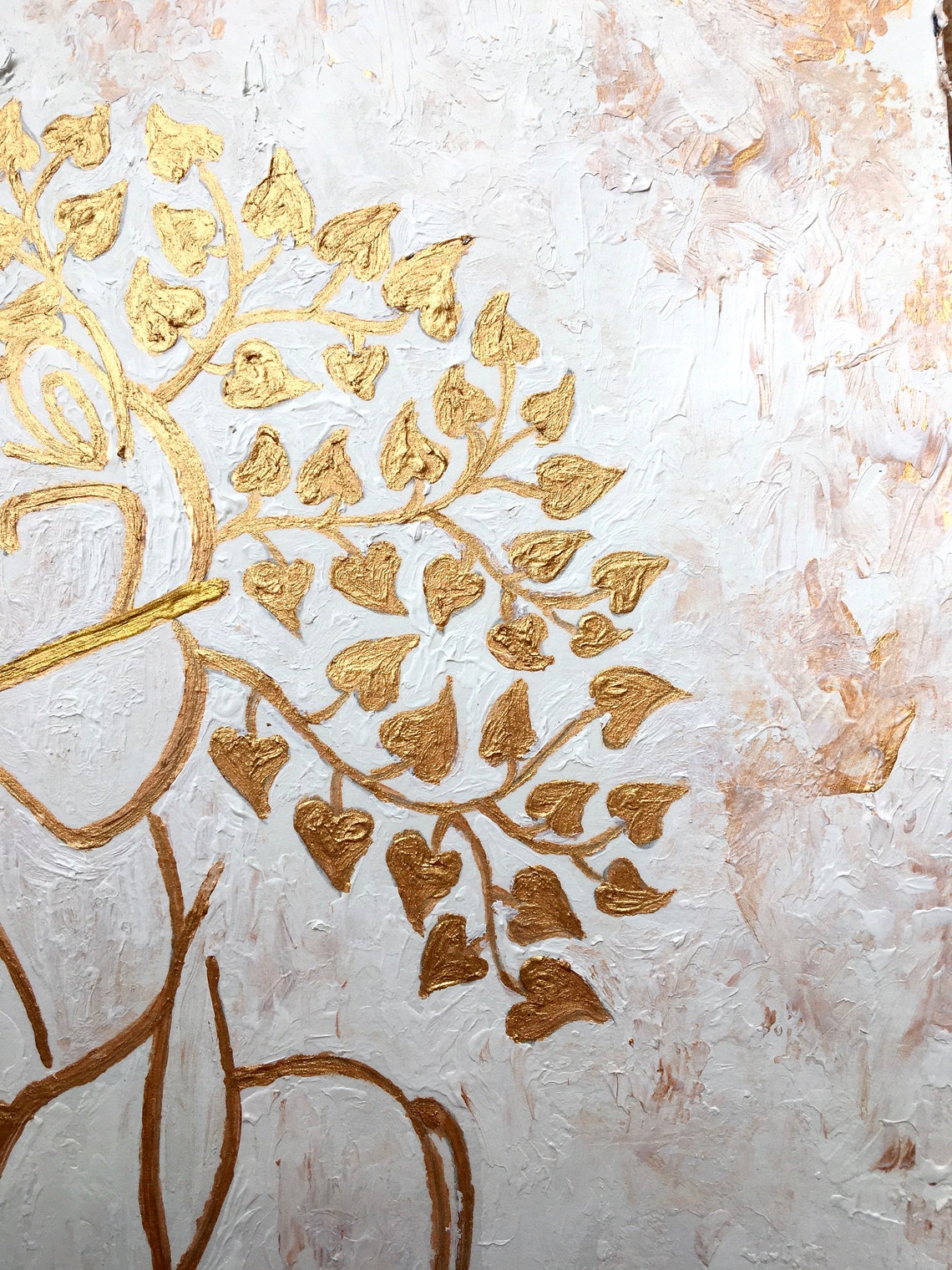 Modern Krishna Abstract Painting Original Indian Art Radha Krishna ...