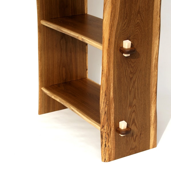 Live Edge Bookcase - Etsy
