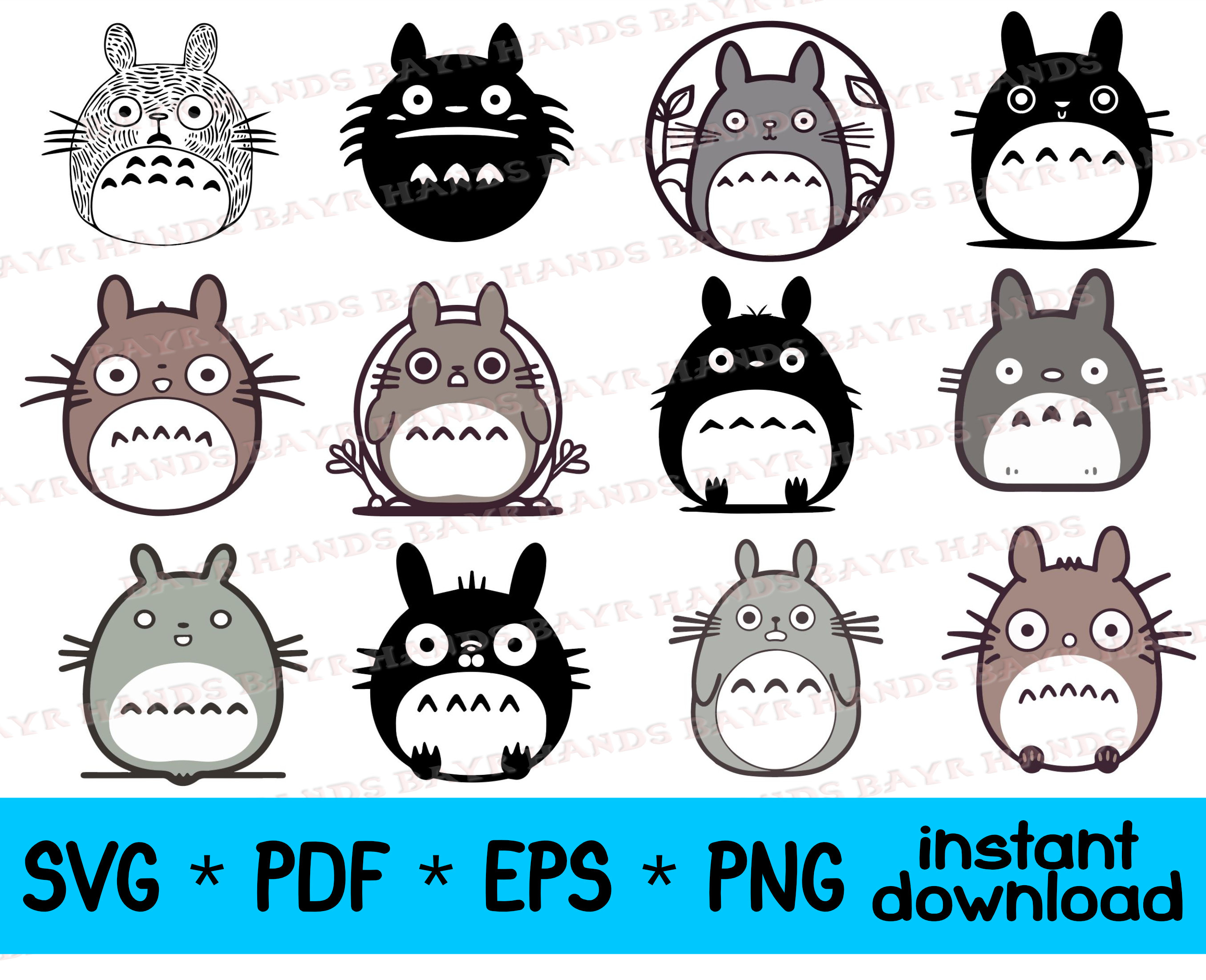 Totoro Vector Download
