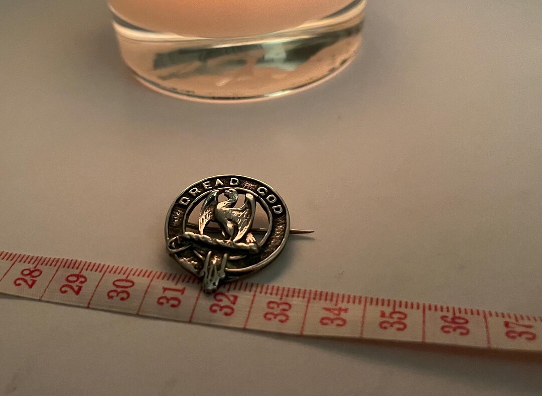 Clan Munro Solid Silver Brooch (thomas Kerr Ebbutt 1913) - Etsy