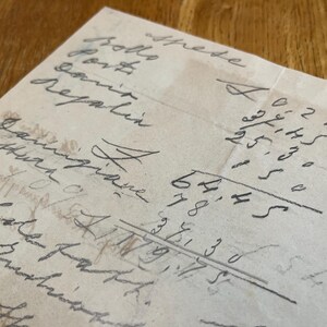 Two Antique Italian Receipts (bari, 1916 & Napoli, 1906) - Etsy
