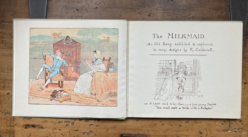 The Hey Diddle Diddle Picture Book by R. Caldecott (first Edition) - Etsy