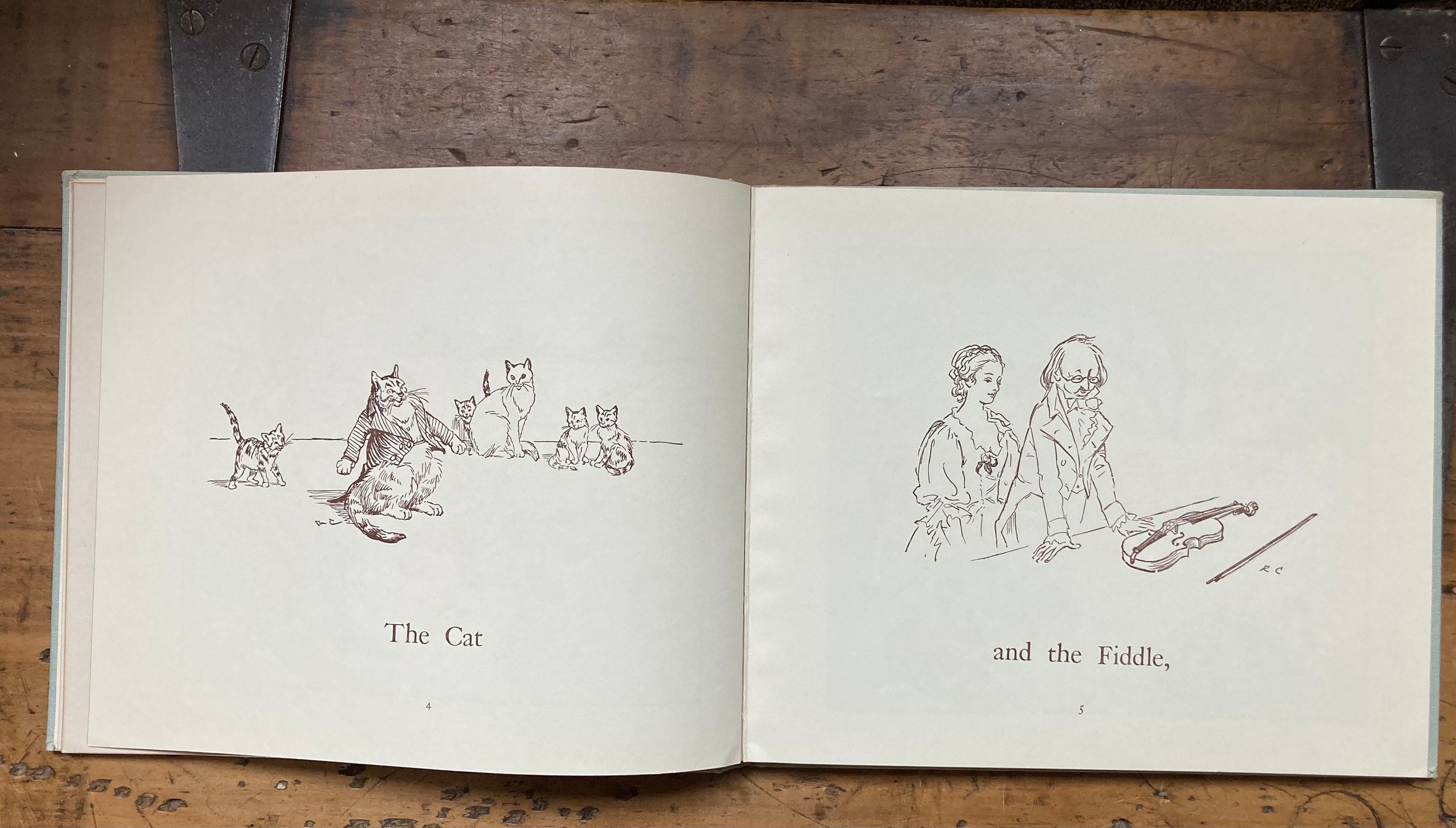 The Hey Diddle Diddle Picture Book by R. Caldecott (first Edition) - Etsy