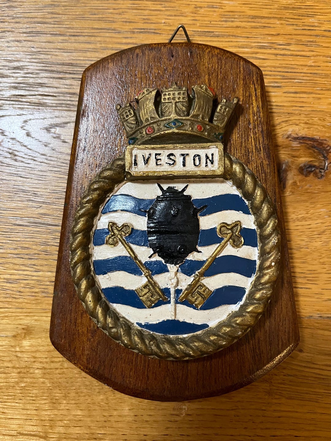 HMS Iveston (M1151) Ship’s Plaque - Etsy